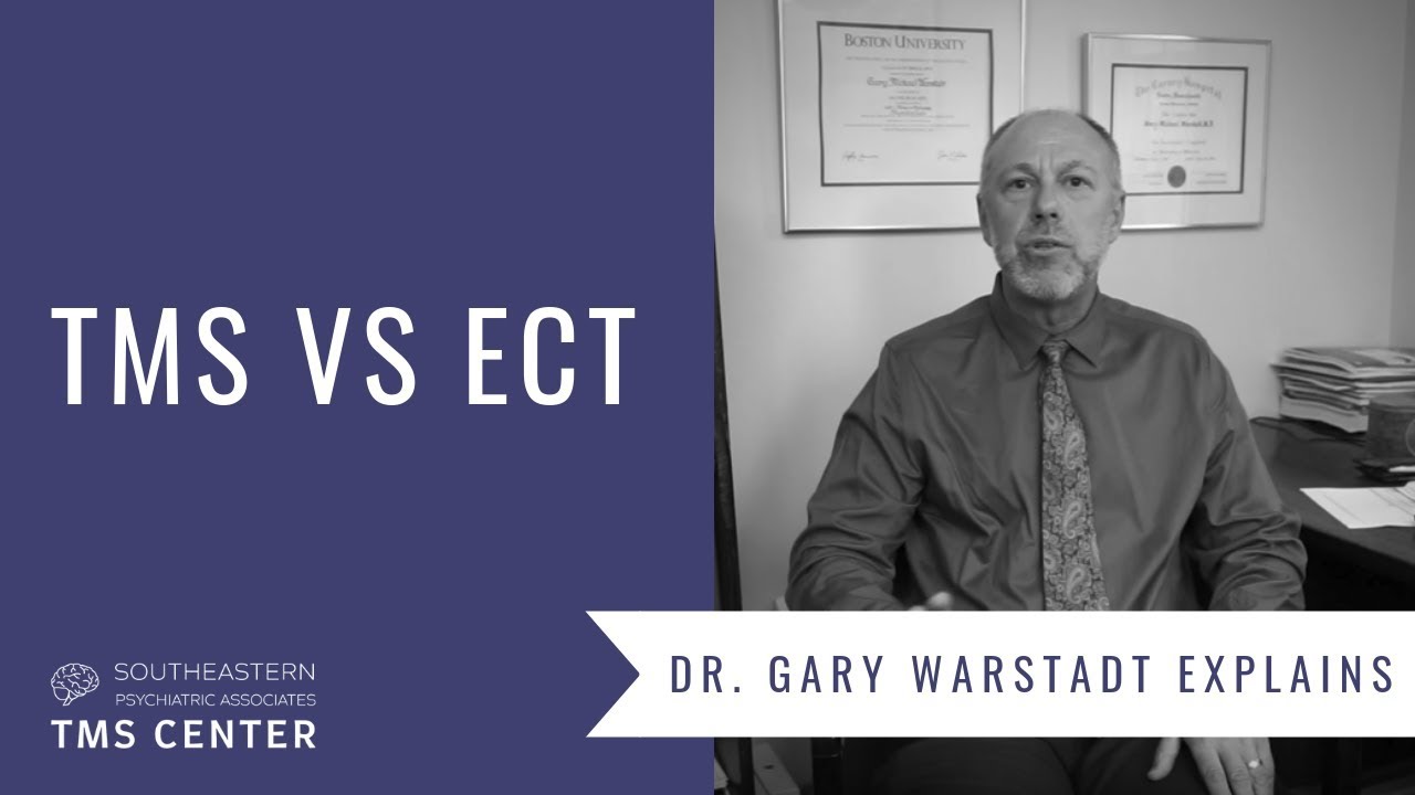 TMS vs ECT for Depression