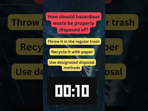 "Proper Hazardous Waste Disposal: A Quick Guide | #WasteManagement #SafetyTips #EcoFriendly" #hse