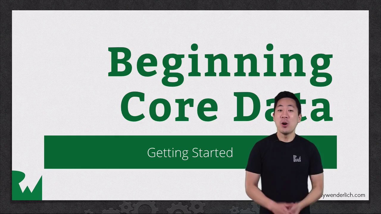 Getting Started - Beginning Core Data - raywenderlich.com