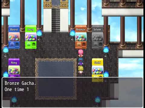 Magical girl's labyrinth(“gacha” capsule toy machine,Lottery system)