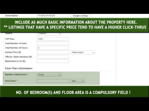 STProperty.sg - How to Post An Ad