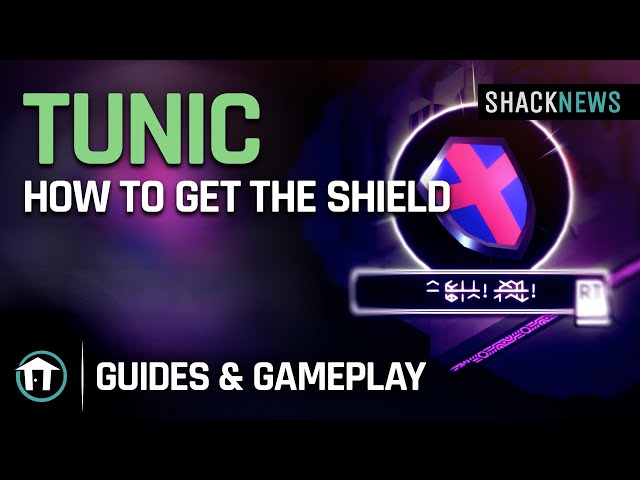 How to get the shield in TUNIC
