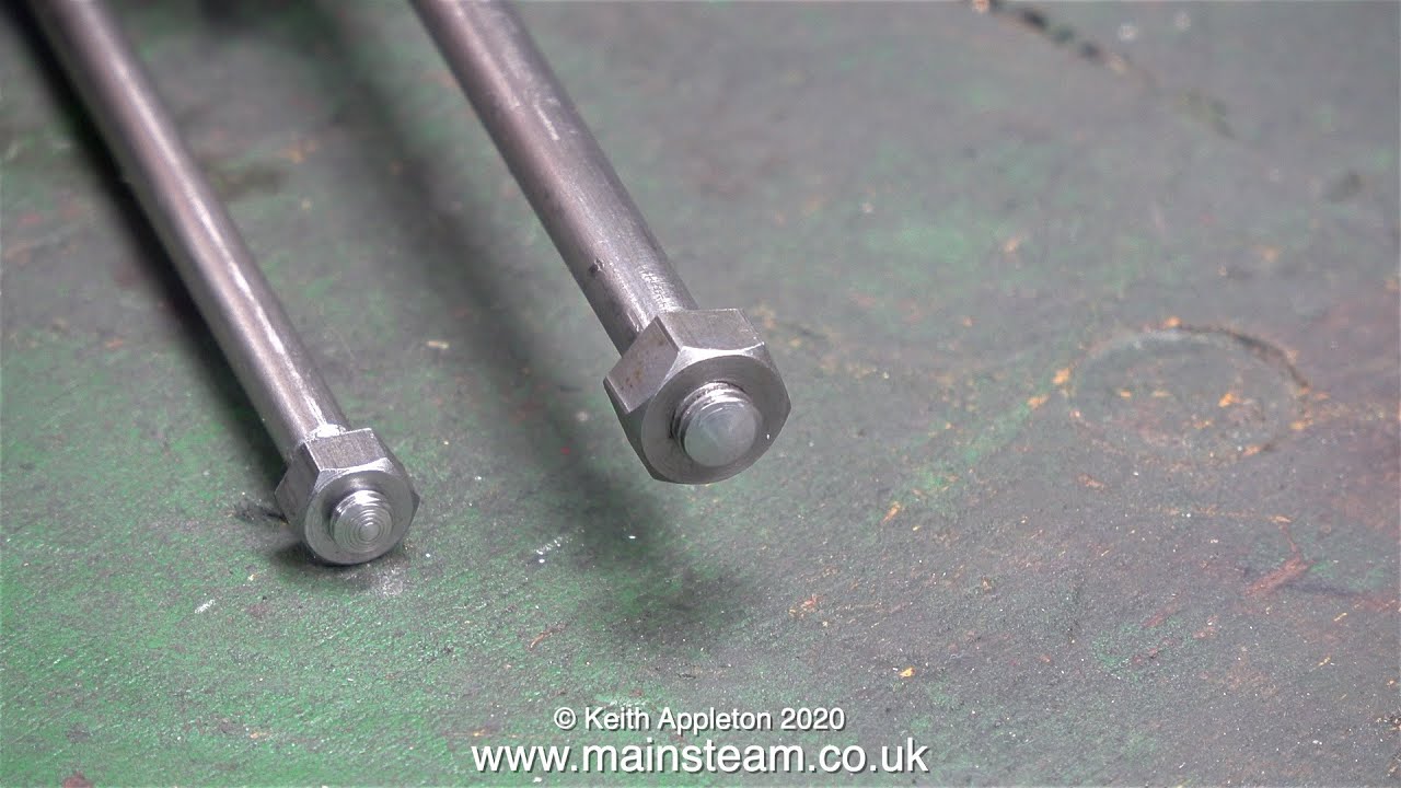 MAKING STUDS - MODEL ENGINEERING FOR BEGINNERS - PART #35