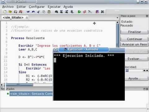 tutorial pseint | gabrielramosalfaro