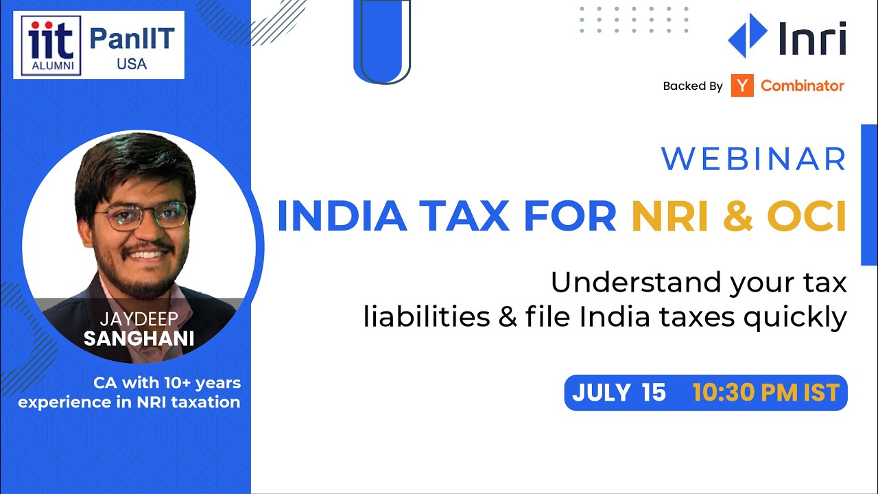 Understanding Indian Taxation for NRIs and OCIs: A Comprehensive Guide ...