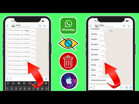 How To See WhatsApp Deleted Messages in iPhone || Recover Deleted WhatsApp Messages (ios)