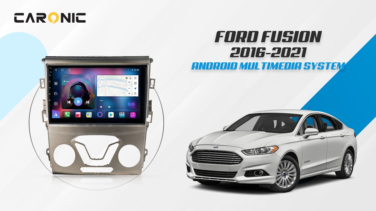 Ford Fusion 2016–2021 | Android QLED Head Unit with Bluetooth & GPS Navigation!
