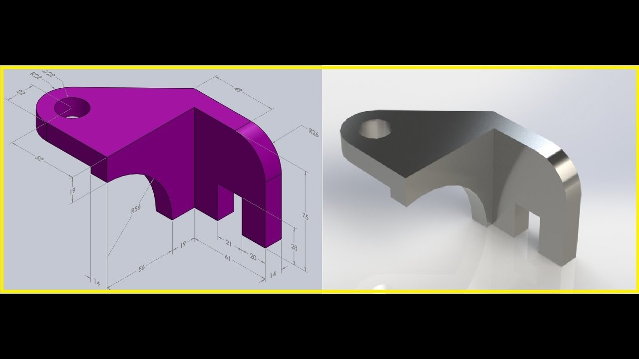 ► SolidWorks Tutorial - Exercise - Part 11