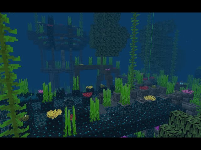 ANCIENT CITY UNDERWATER DECORATED AND TRANSFERABLE TO YOUR WORLD ...