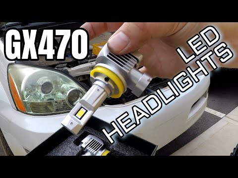 GX470 LED Headlight Replacement Tutorial | Auxito LEDs