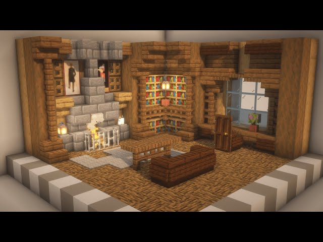 Living Room Interior Design Minecraft Map