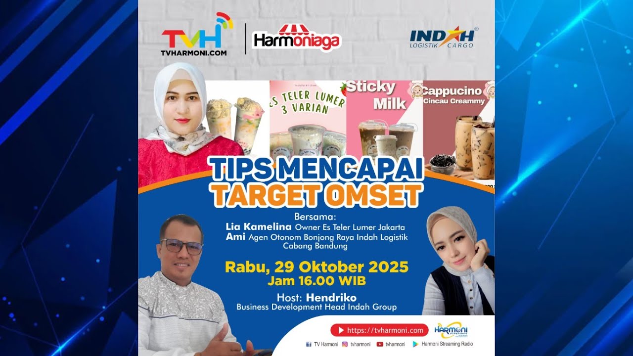HARMONIAGA - Tips Mencapai Target Omset - TV Harmoni