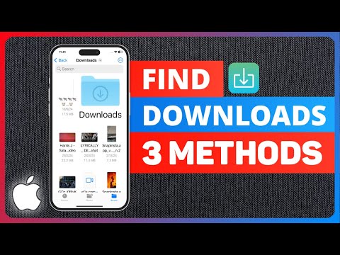 How To Find Downloads on iPhone