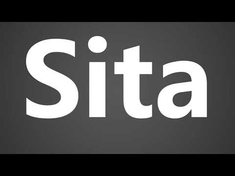 How To Pronounce Sita