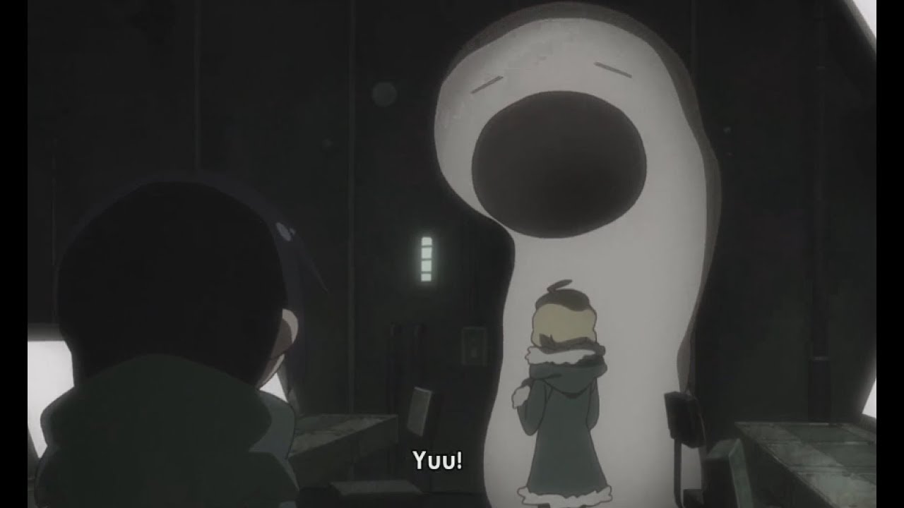 Monster eats person (SSR E12)