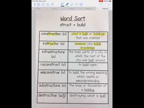 Week16-Struct Root Word