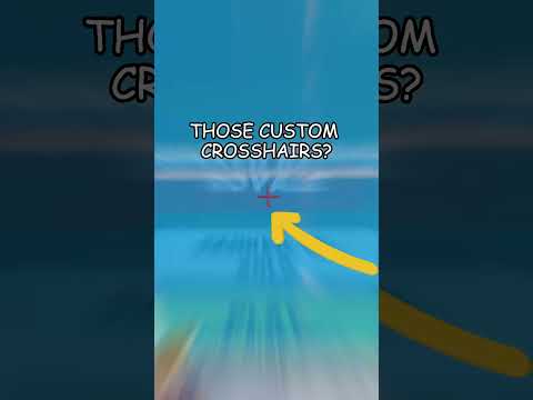 HOW YOU CAN GET A FREE CUSTOM CROSSHAIR IN FORTNITE #fortnite