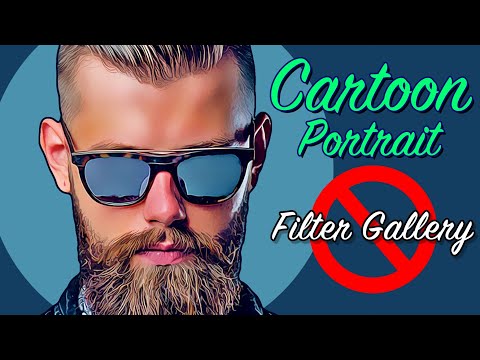 Photoshop: How to Create a CARTOON Portrait without the Filter Gallery & Oil Paint!