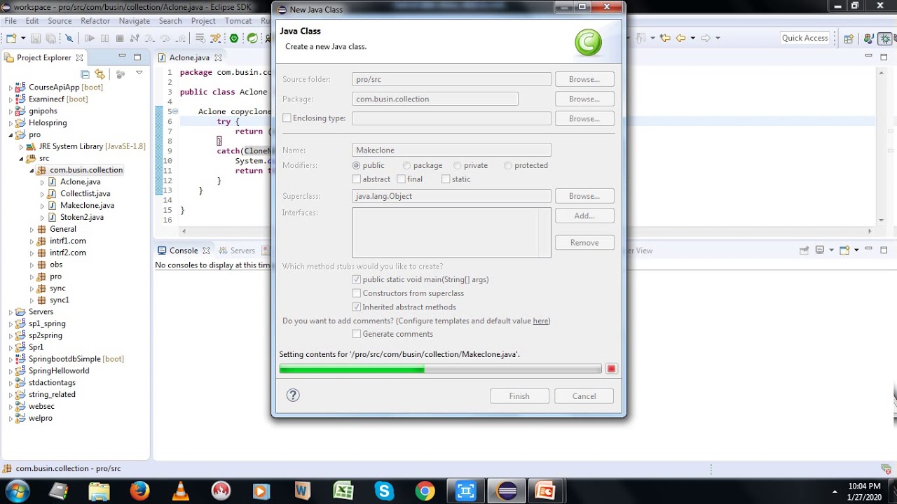 S23 Java - Cloneable Interface & clone Method
