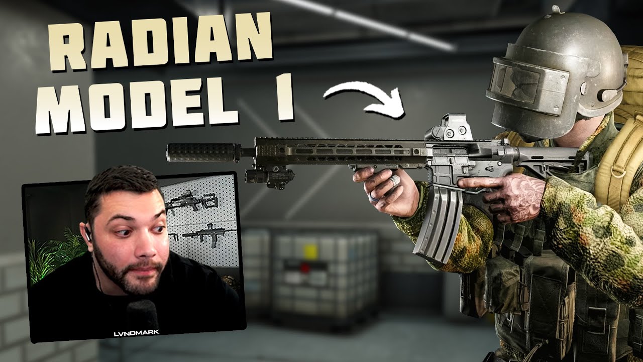 Trying the NEW Radian Model 1 Assault Rifle - Escape From Tarkov