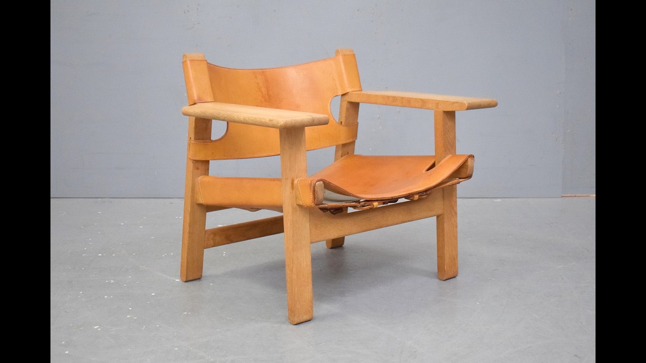 Original Spanish chair by Borge Mogensen
