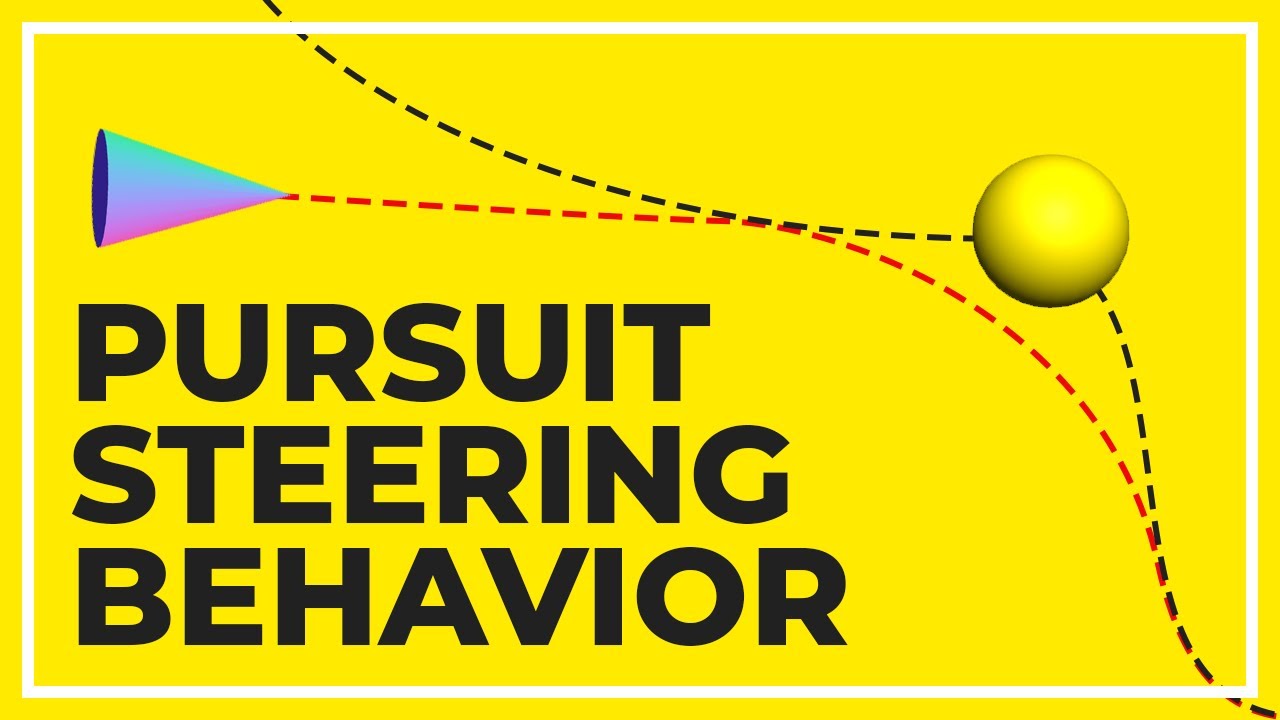 Pursuit Steering Behavior With Yuka - Three.js & AI Tutorial
