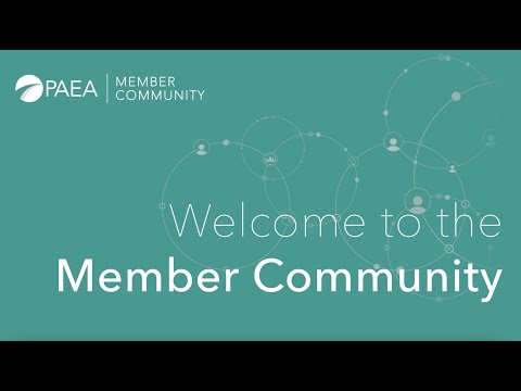 Member Resources | PAEA