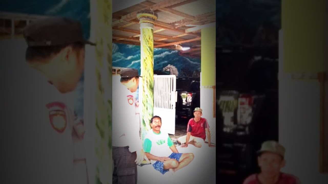 Bhabinkamtibmas Desa Agel Polsek Jangkar melaksanakan sambang ke warga sampaikan pesan kamtibmas