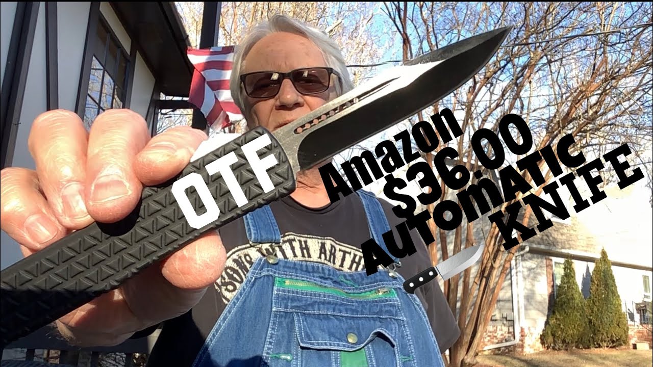 Amazon “OTF “ Automatic pocket knife