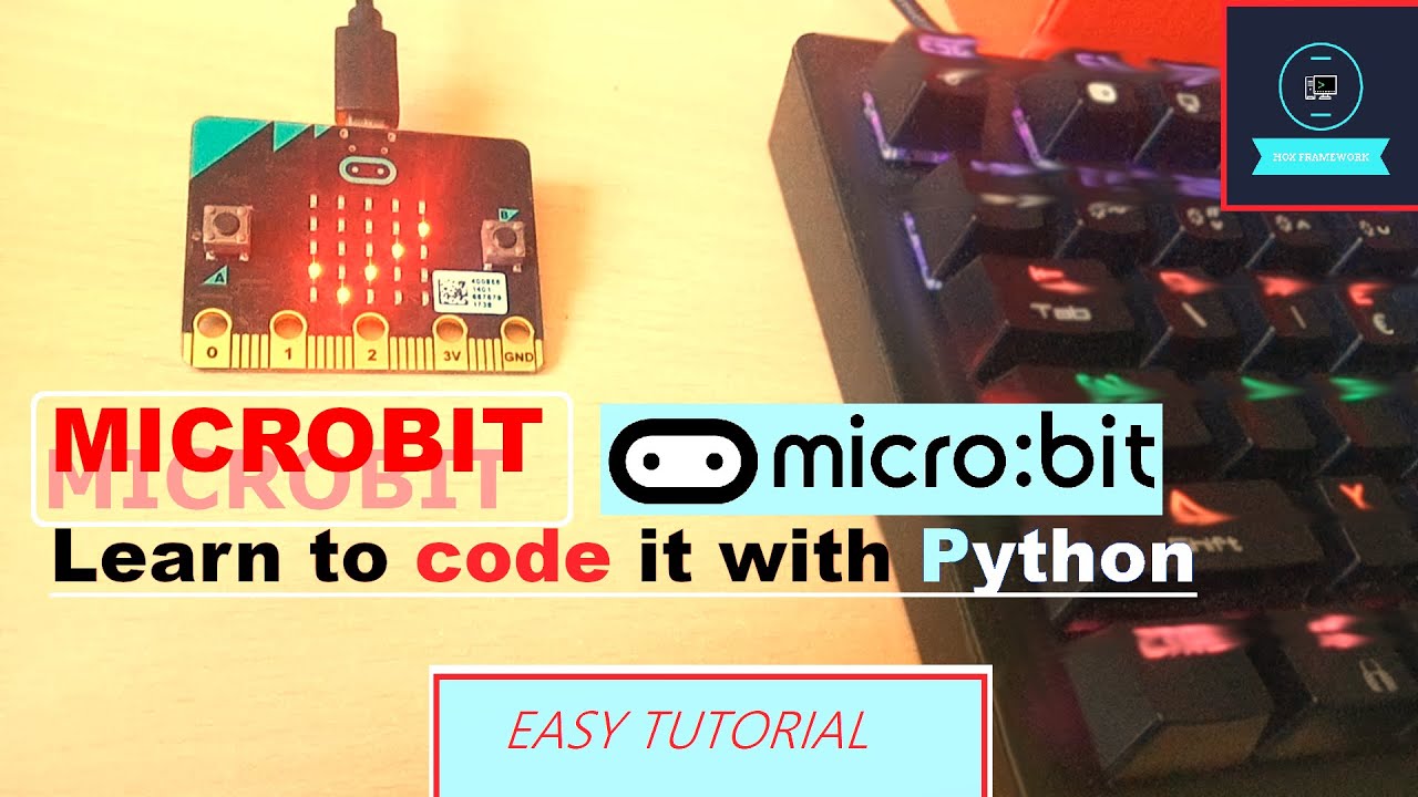 Programming MicroBit with Python - A Piece of Hardware to learn beginner programming - HOXFRAMEWORK
