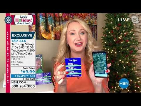 Samsung Galaxy A10e 5.83" 32GB Tracfone w/1500 Minutes/T...