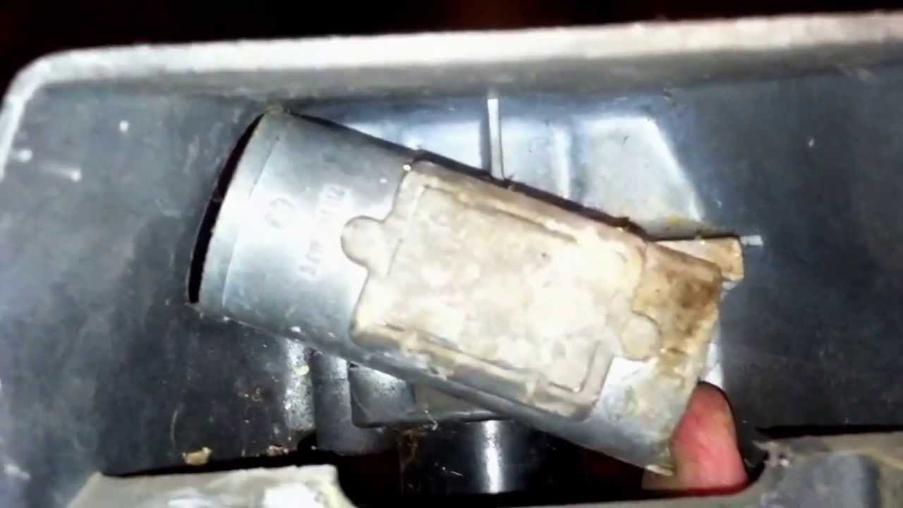 How to remove VW bus ignition cylinder