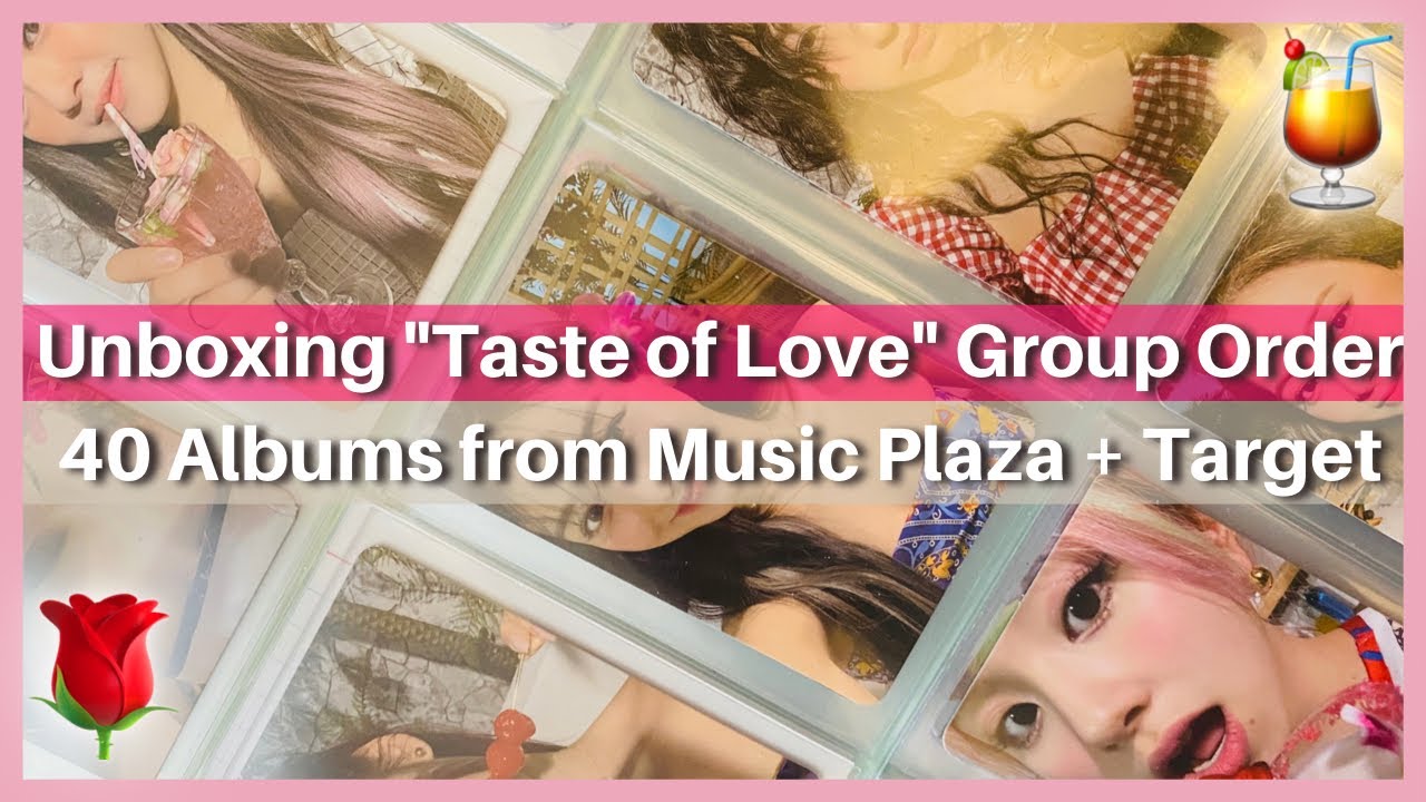 🍹💗 Unboxing Twice's 