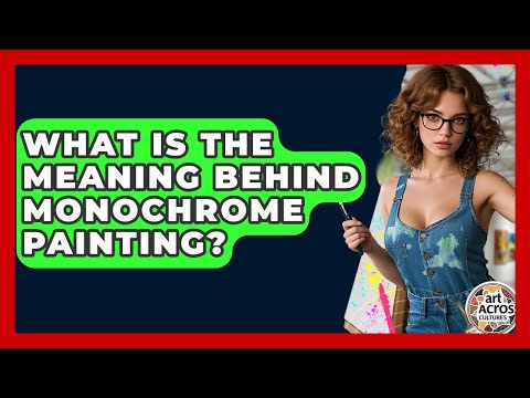 What Is The Meaning Behind Monochrome Painting? - Art Across Cultures
