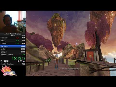 A Story About My Uncle Speedrun (Any% NoFling) in 25:06.29 (Former WR)