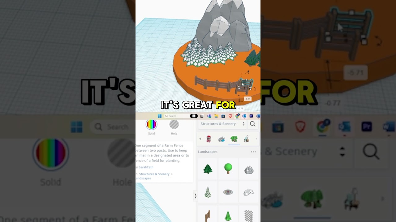 Best 3d design tool for the classroom! #tinkercad #autodesk #3dprinting #3ddesign #classroom #edtech