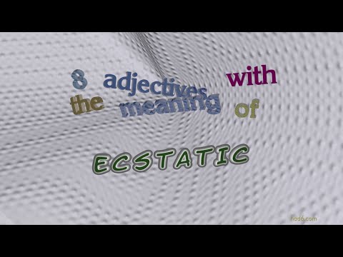 ecstatic - 9 adjectives similar to ecstatic (sentence examples)
