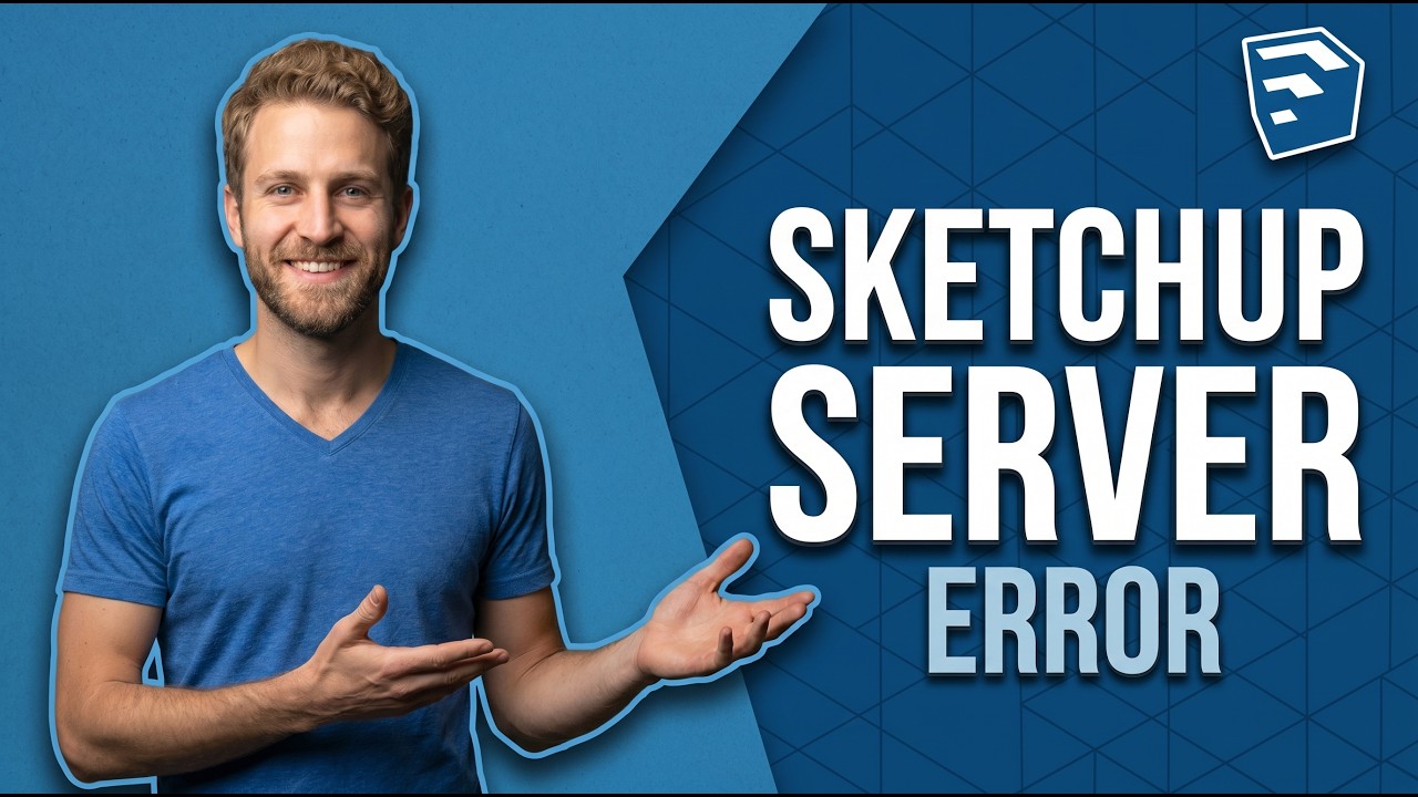 SketchUp Server Error (2026 Easy Fix Guide)