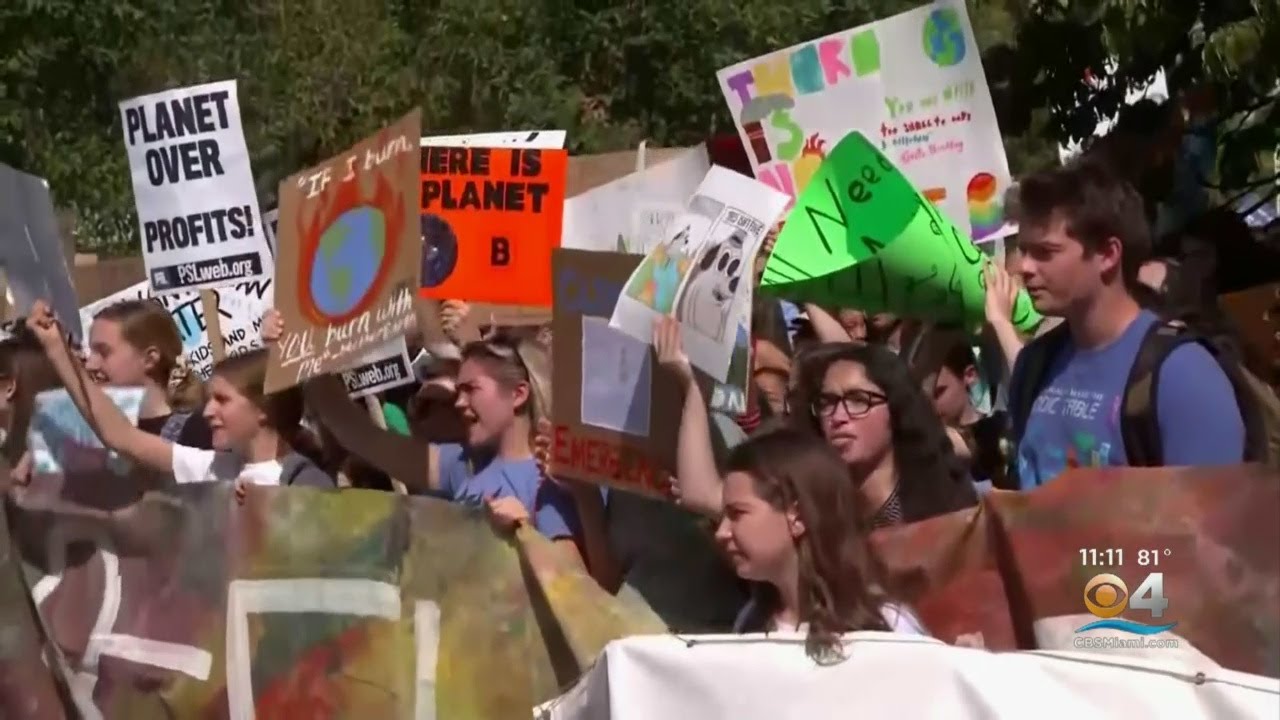 Students Join Climate Strikes Across South Florida