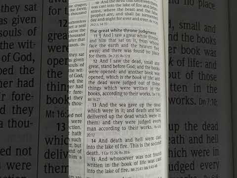 Revelation 20:11-15 KJV