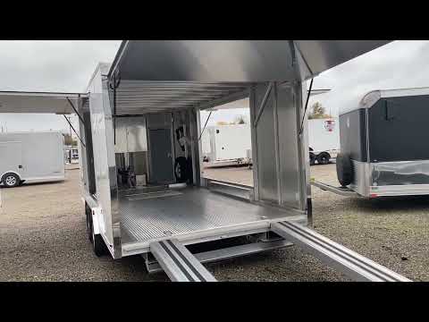 Trailex CTE-84180T Aluminum Enclosed Car Hauler