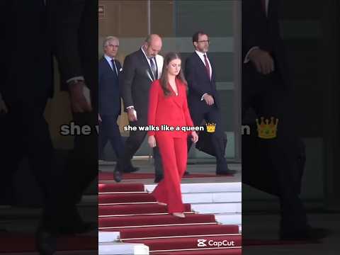 Princess Leonor queen 👑#princess #king #history #shorts