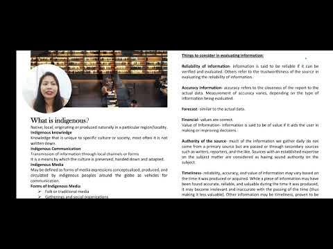 MIL122 Module 4: Media and information Sources