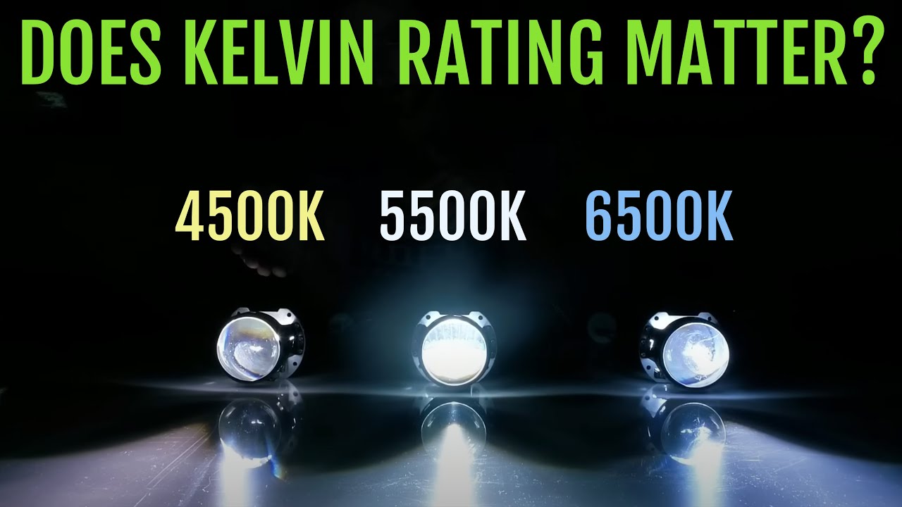 HID Bulb Kelvin Rating Color Temperature - Pros Cons