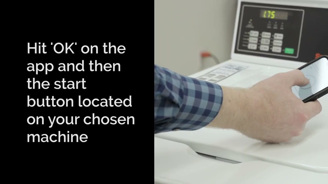 Starting A Machine with the CleanPay App
