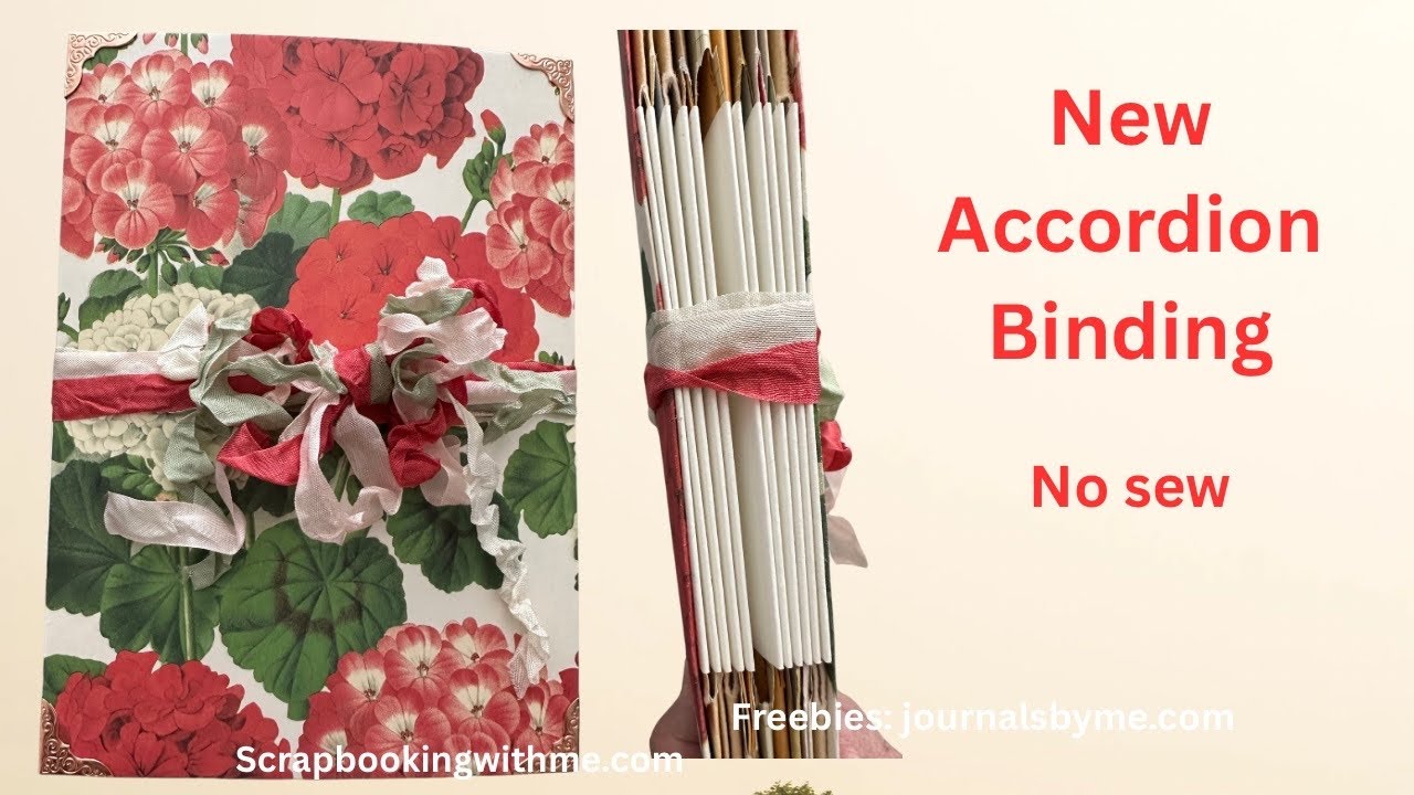 New Journal Binding ~ Accordion Hinged Binding