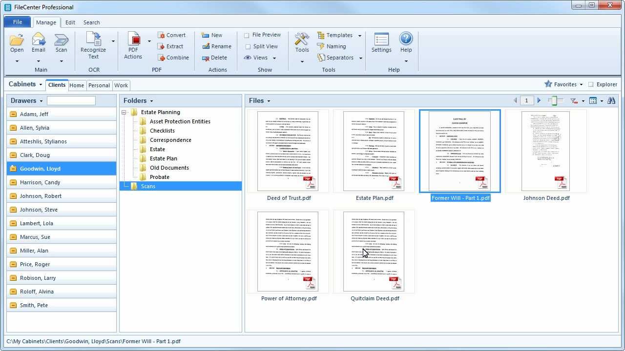 FileCenter's Quick PDF Tools