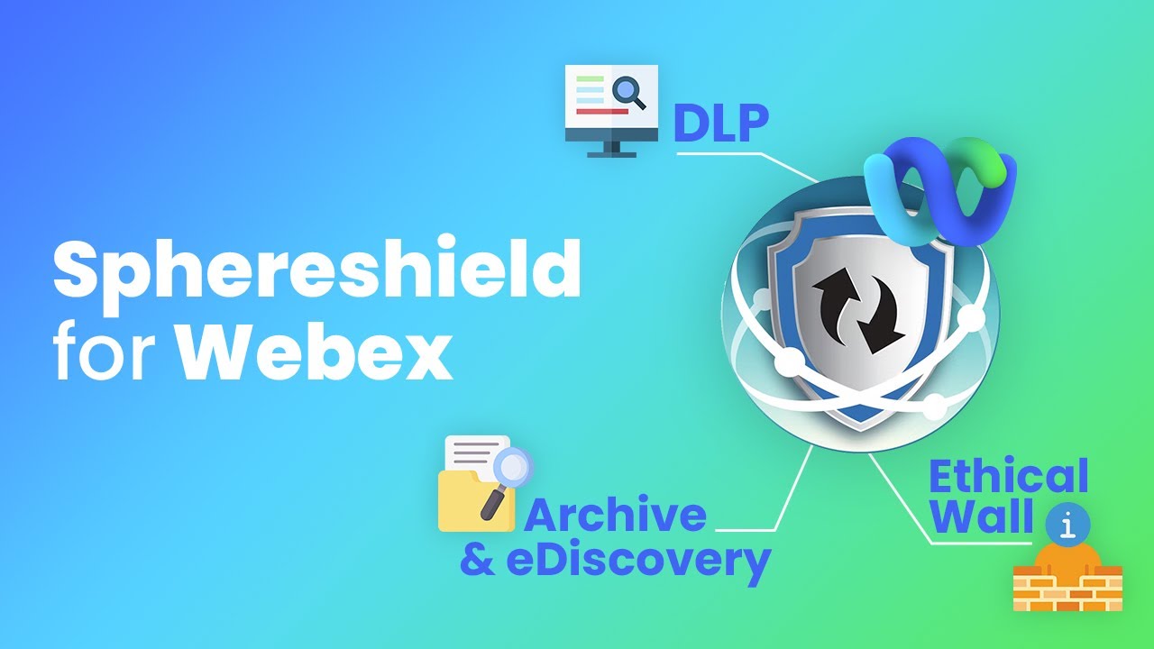 SphereShield for Webex Presentation - Compliance and Security for Webex