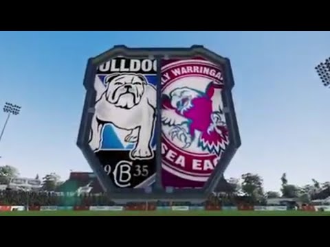Canterbury Bulldogs vs Manley Sea Eagles | Rugby NRL Live Gameplay