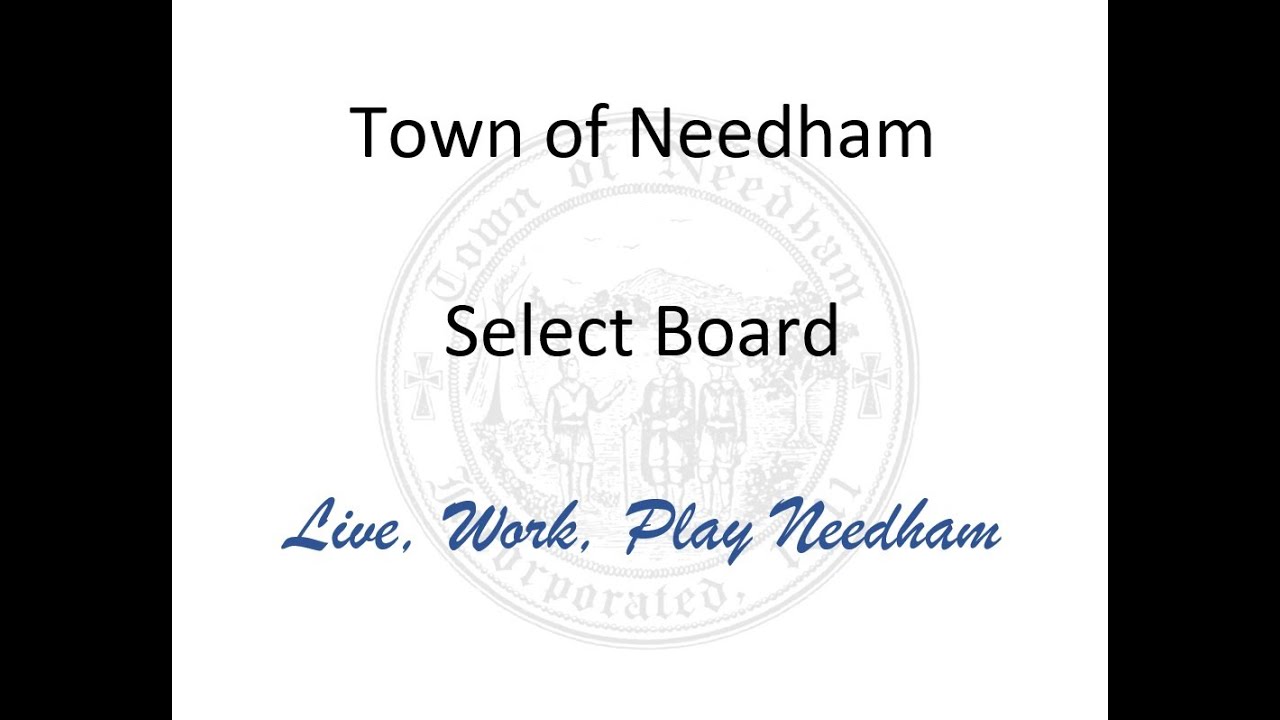 Select Board Meeting 05/12/2020